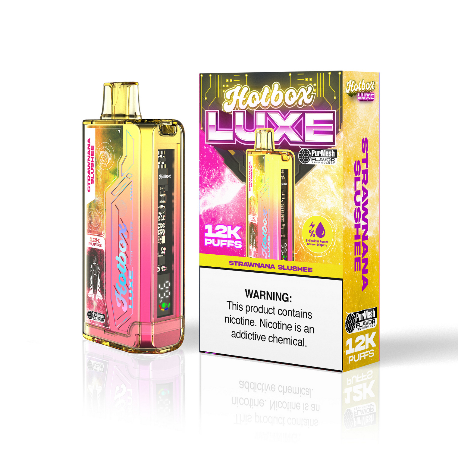 Hotbox LUXE 12K Disposable 5%, luxe 12000, hotbox 12k
